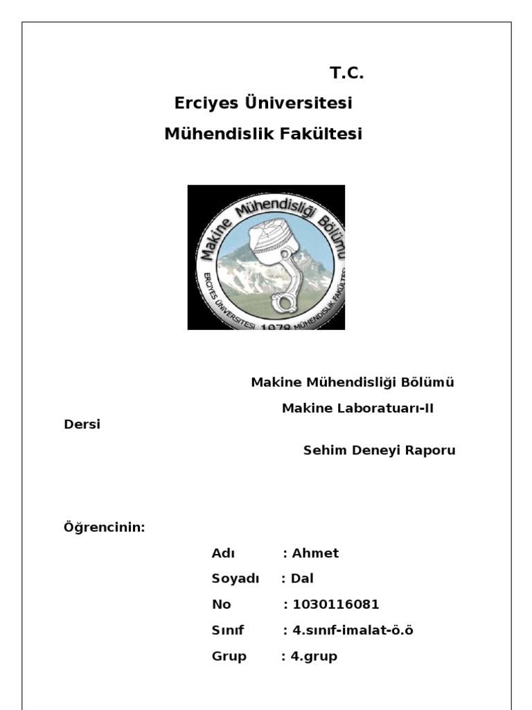 6081-Sehim Deneyi | PDF