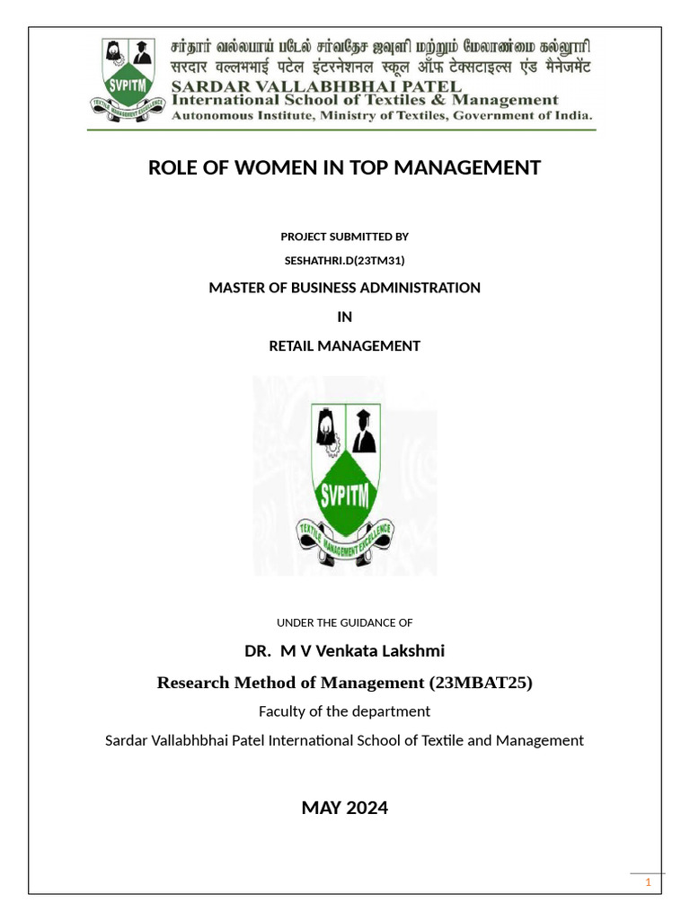 Sesha RMM | PDF | Leadership | Mentorship