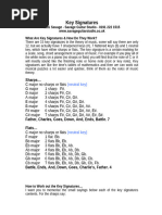 Treble Clef Cheat Sheet | PDF | Notation | Infographics