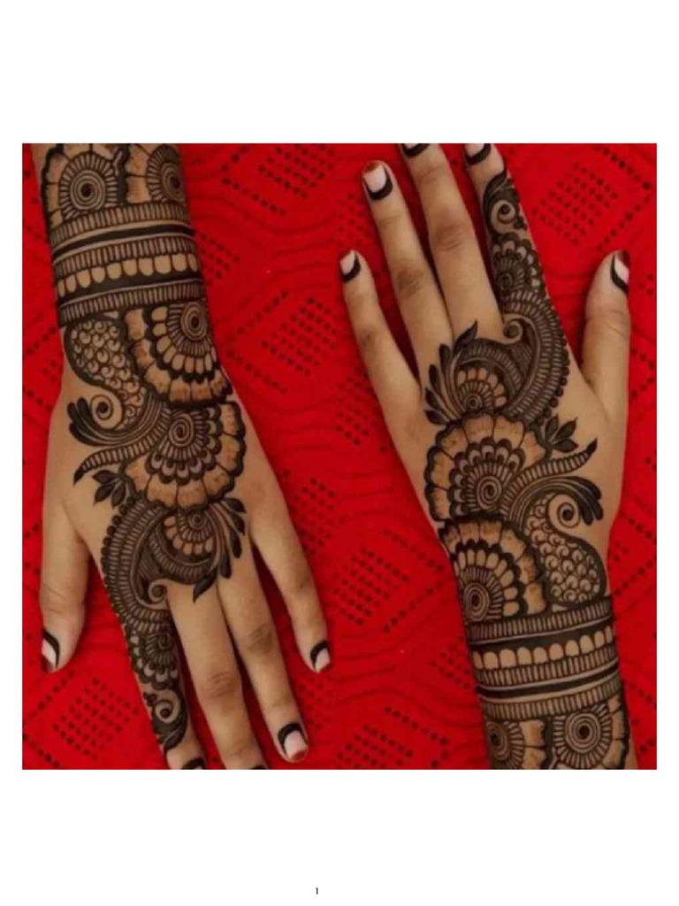 Mehndi Design | PDF