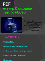 Types of Dissolution Apparatus Overview | PDF | Tablet (Pharmacy)