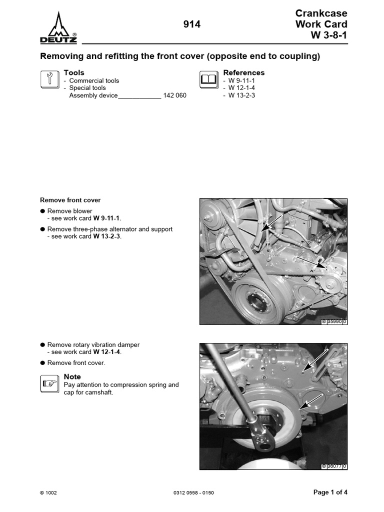 Crankcase Overhaul.1pdf | PDF | Screw | Engines