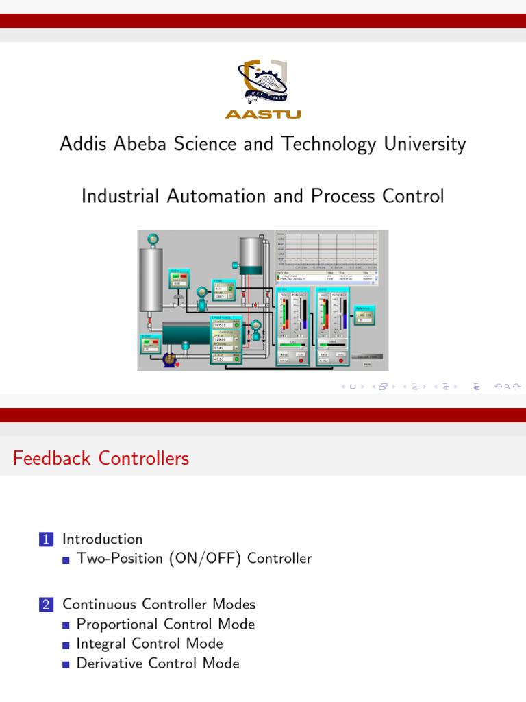 Controller Modes | PDF | Control Theory | Applied Mathematics