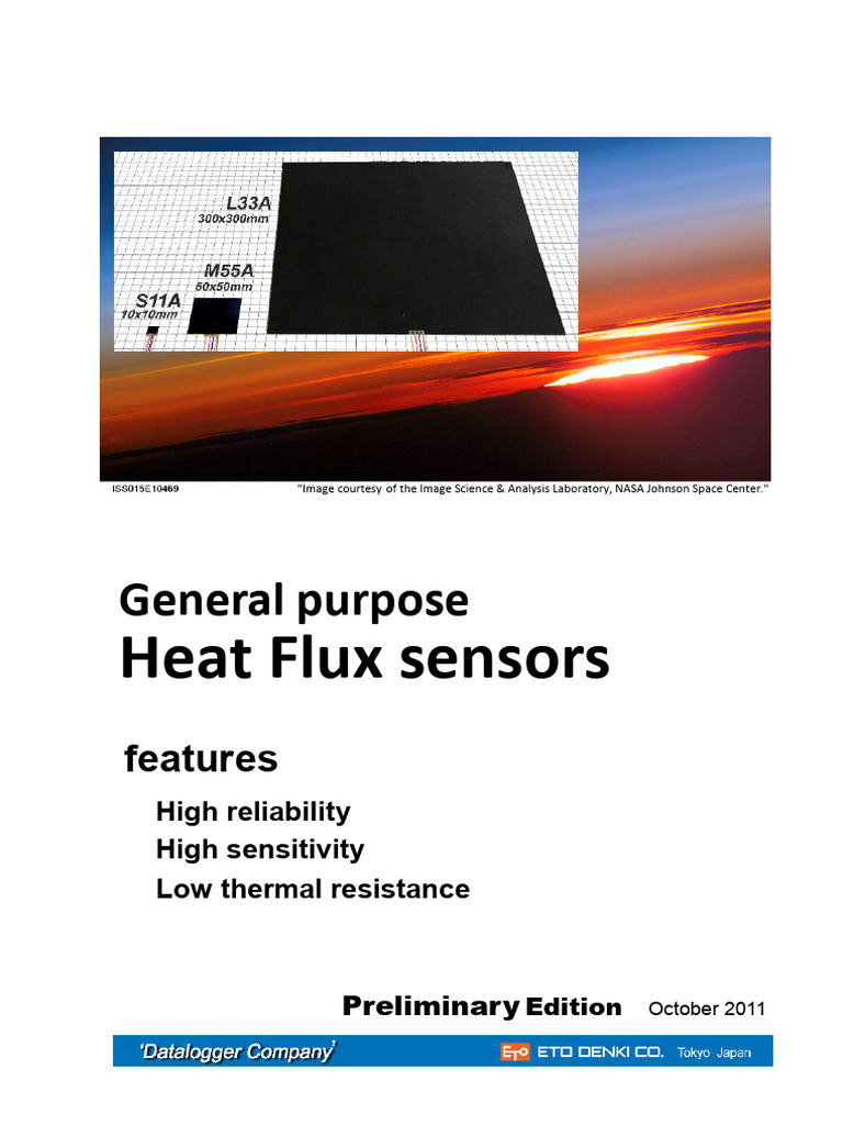 General Purpose: Heat Flux Sensors | PDF | Heat Transfer | Heat