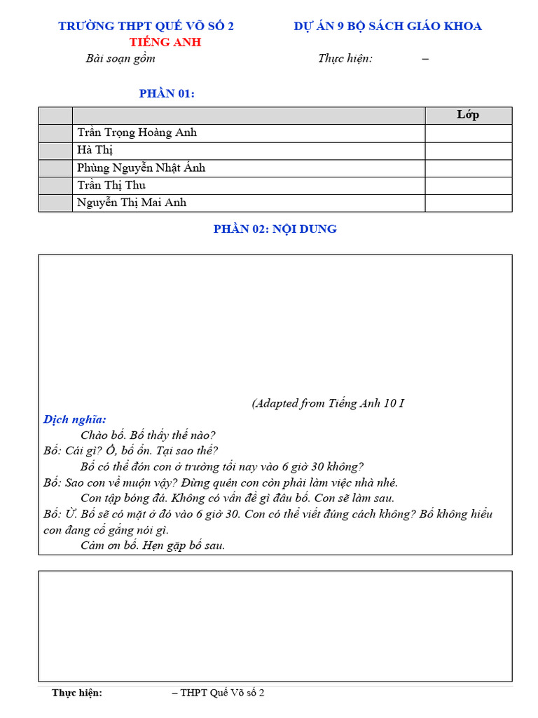 12a8 - I Learn Smart World - Nhóm 2 | PDF