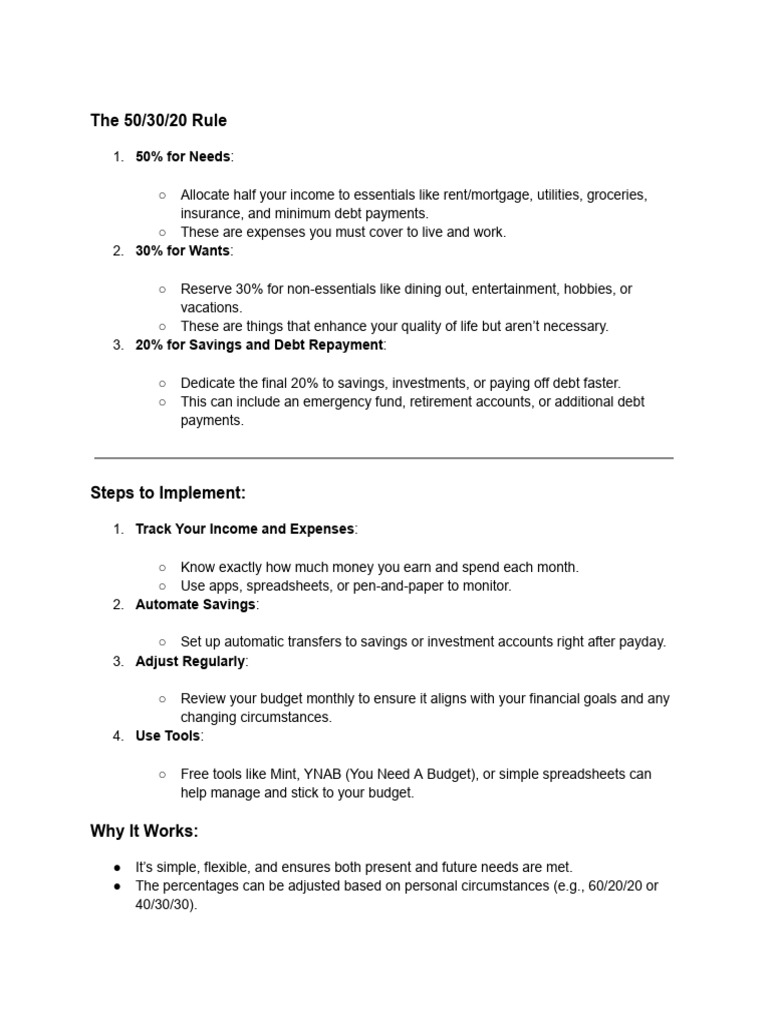Budgeting | PDF | Finance & Money Management | Social Science