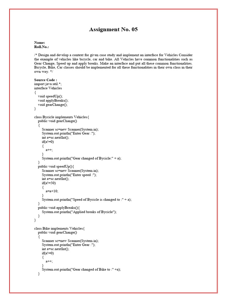 oop5 | PDF | Programming Paradigms | Software Development
