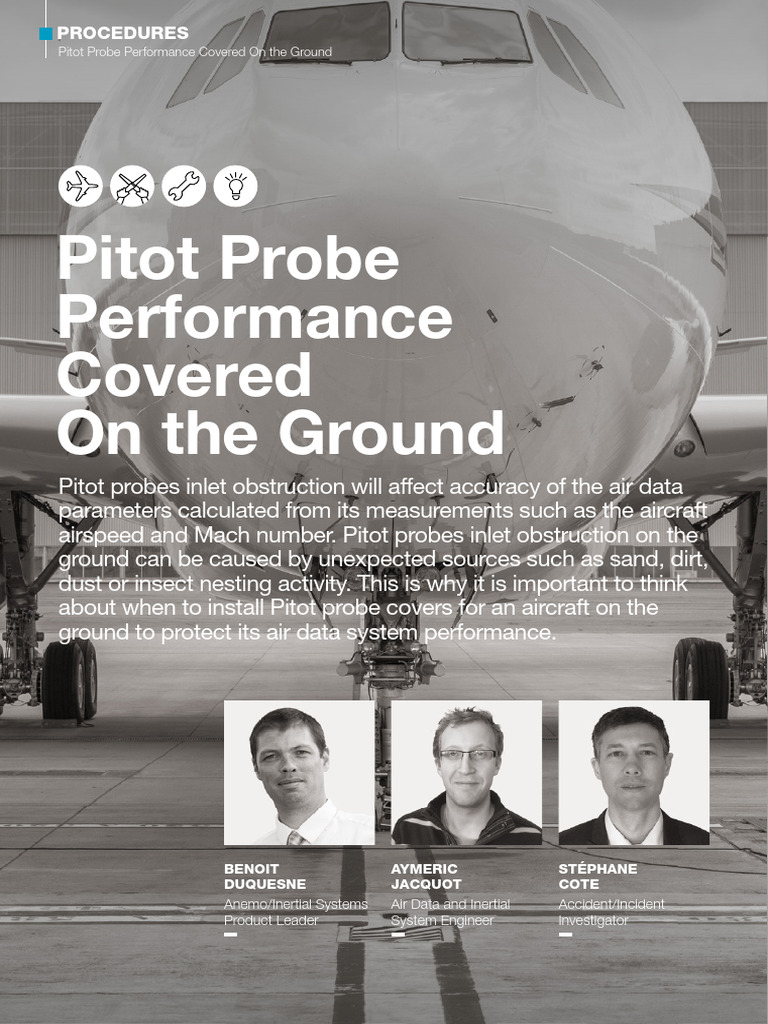 Pitot Probe Obstruction Risks | PDF | Aerospace | Aircraft