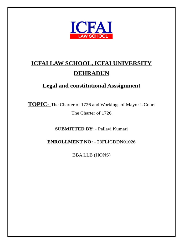 PALLAVI LCH 1 | PDF | Justice | Crime & Violence