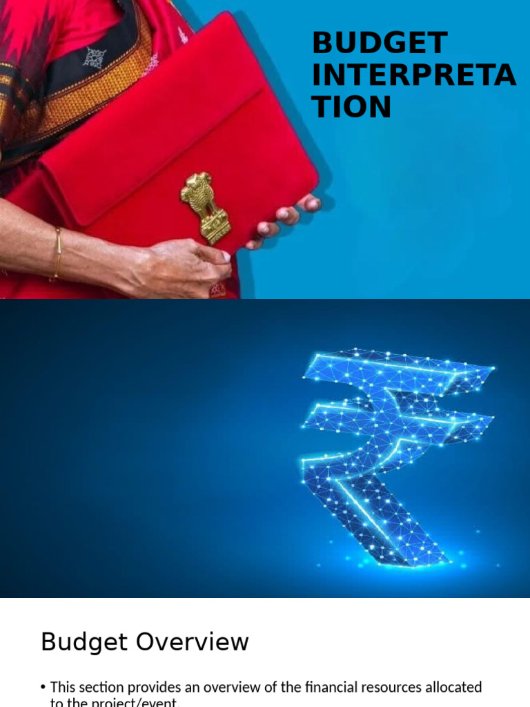 Budget Introduction | PDF