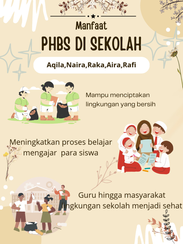 Manfaat PHBS Di Sekolah | PDF | Kesehatan Holistik