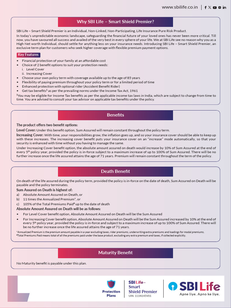 Smart Shield PremierSP | PDF | Insurance | Business Law