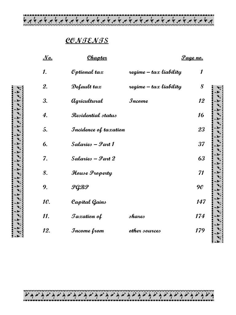 DT Prasad Sir Volume 1 2 3 | PDF | Alternative Minimum Tax | Capital Gain