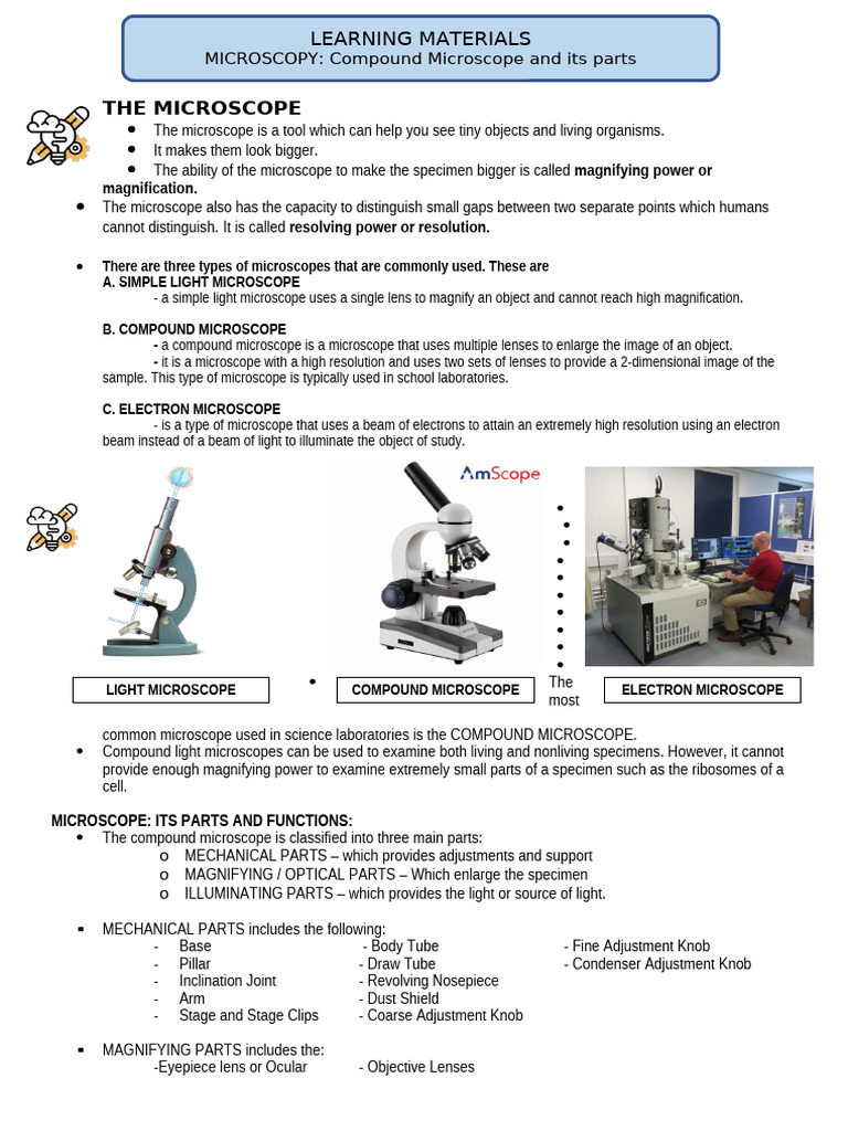 Understanding Compound Microscopes | PDF | Microscope | Atomic