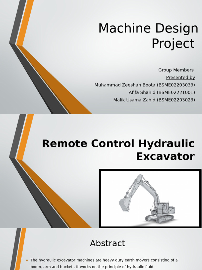 Machine Design Project | PDF | Mechanical Engineering | Applied And ...