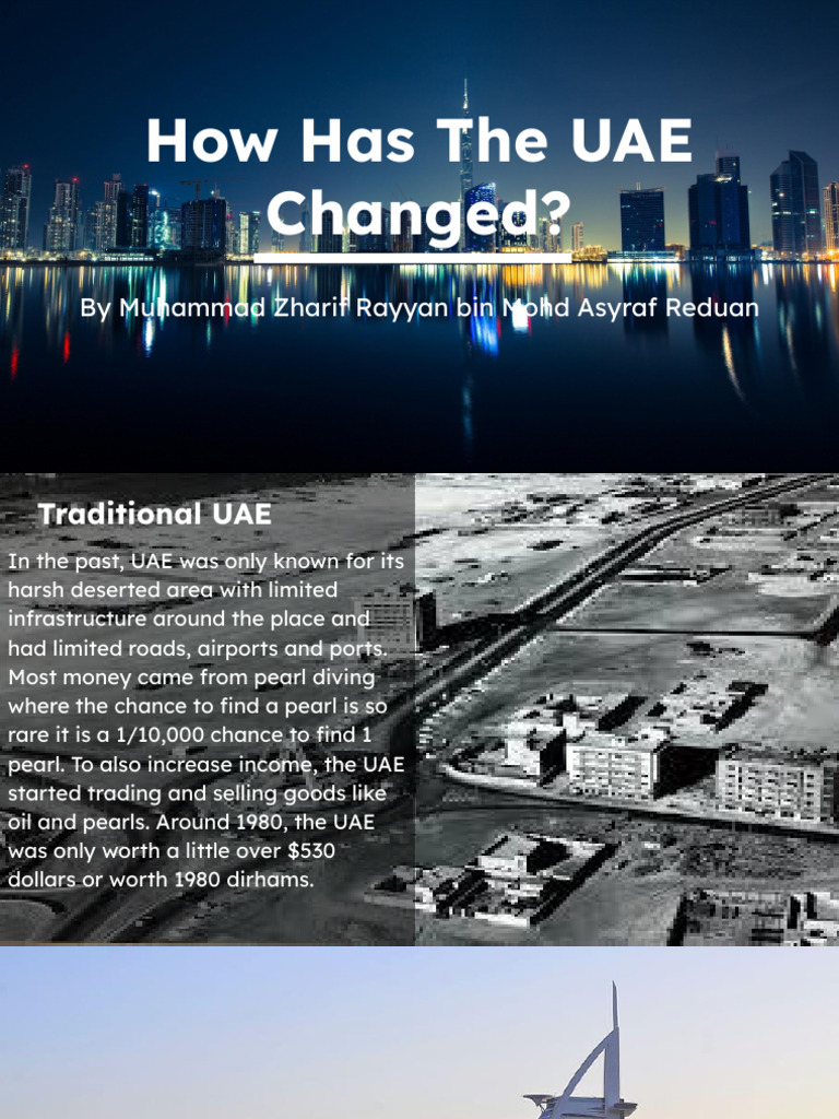 How Has The UAE Changed | PDF | Business | Politics