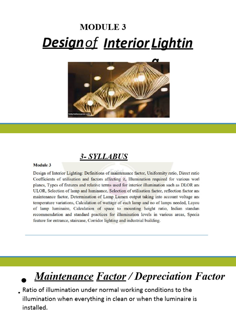M-3 ILLUMINATION | PDF | Lighting | Stairs