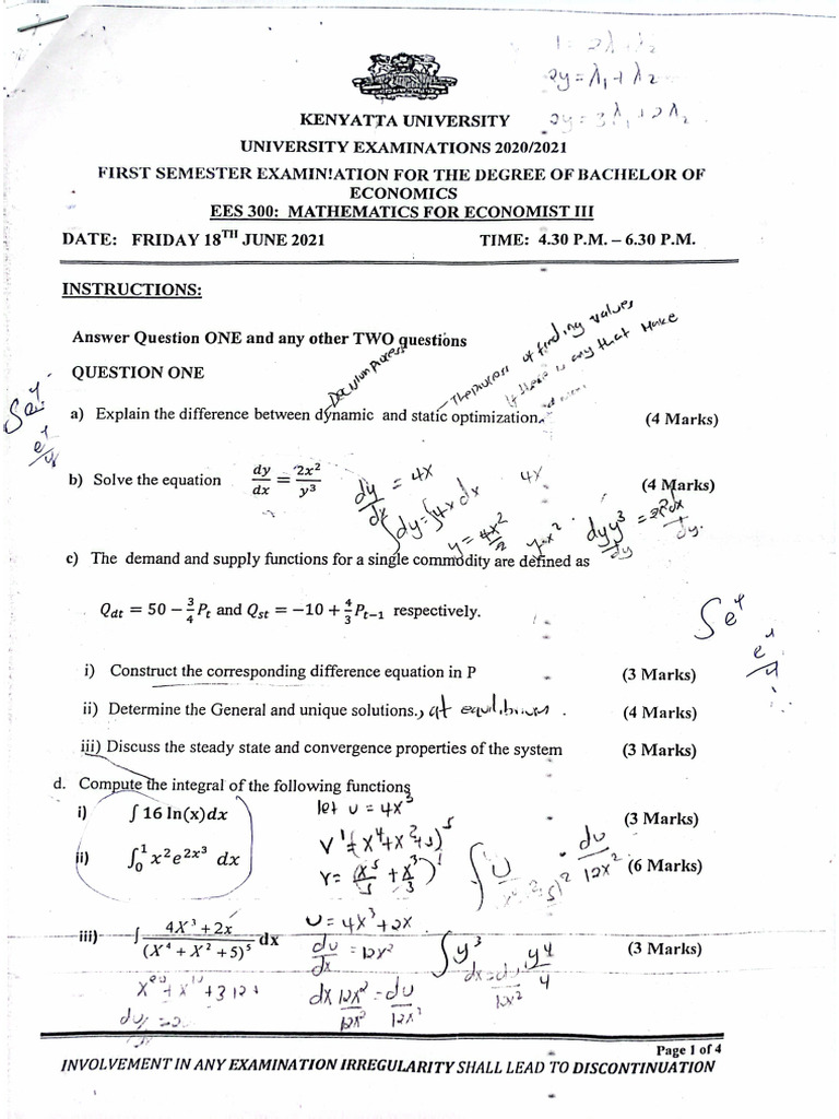 Ees Past Papers | PDF