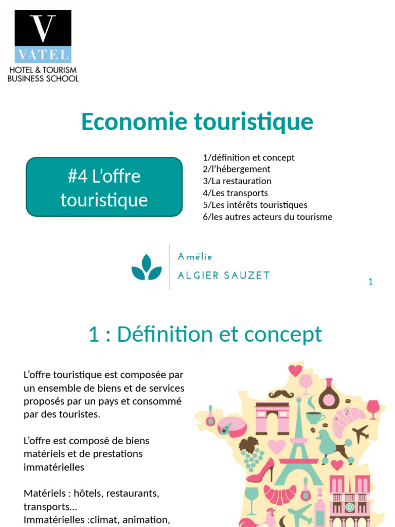 L'Offre Touristique Détaillée | PDF | Tourisme | Hôtel