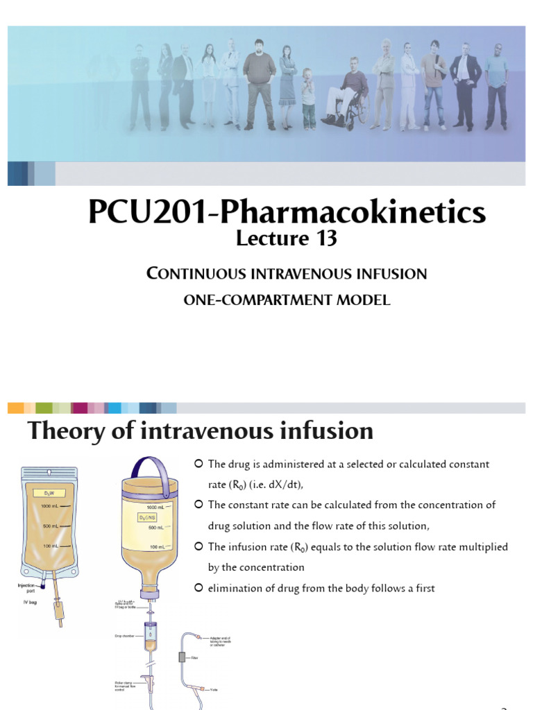 PCU 201 - Lec 13 Continuous IV Infusion '19 | PDF | Pharmacokinetics ...