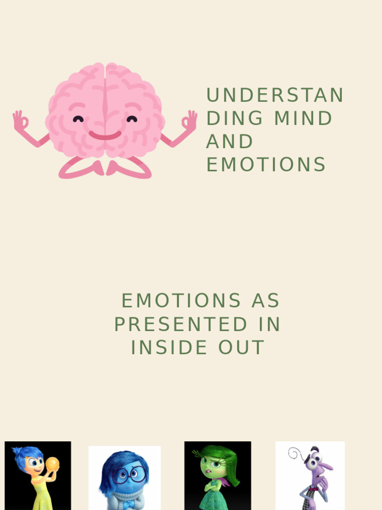 Understanding Mind and Emotions - Presentation | PDF | Emotions ...