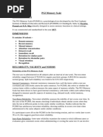 Digit Span Test | PDF | Wechsler Adult Intelligence Scale | Memory