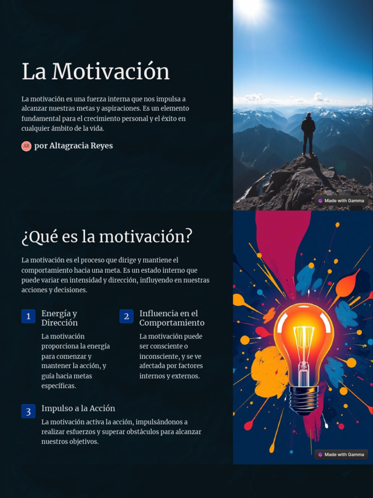 Claves para Entender la Motivación | PDF | Motivacional | Motivación