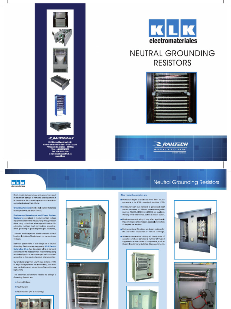 1 Neutral Grounding Resistors | PDF