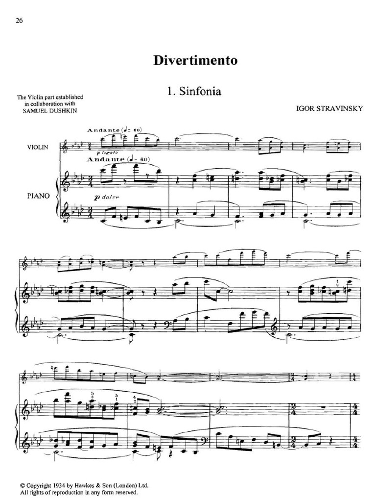Divertimento For Violin Amp Pianopdf Pdf Free Pdf
