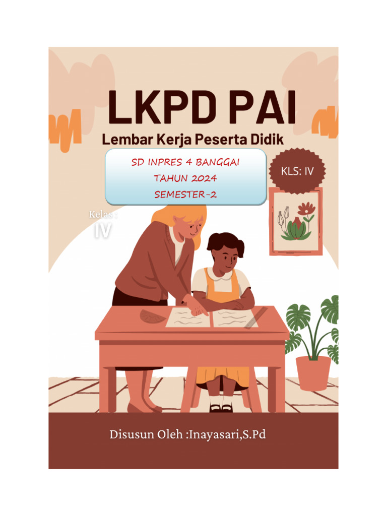 Lkpd-Pai-Kelas-4-Sem-2 - 2024 | PDF | Karier & Perkembangan | Seni & Disiplin Bahasa