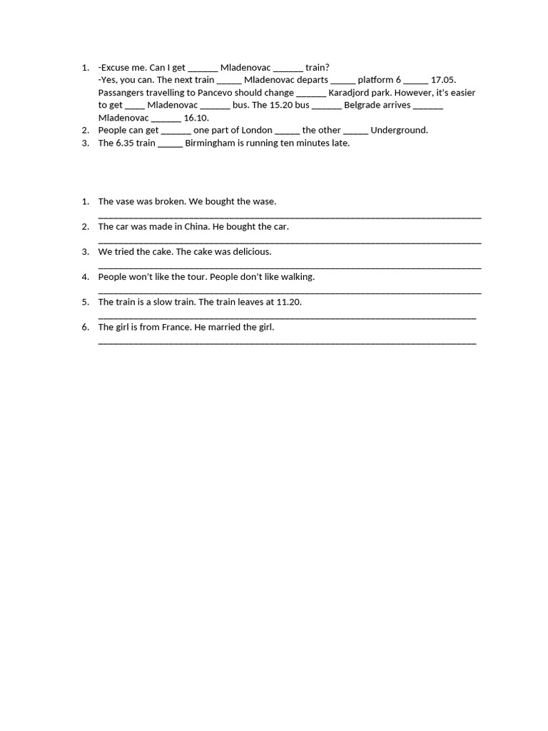 Project 5, Unit 5, Perpositions and Relative Clauses | PDF | Art