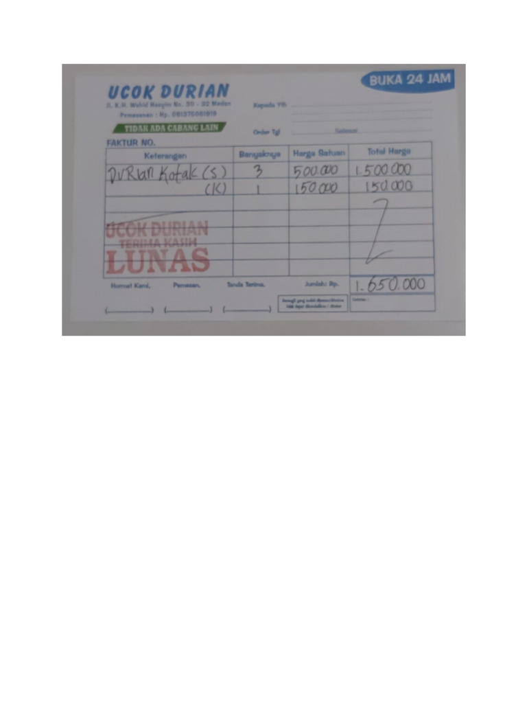 Ucok Durian Waruna | PDF