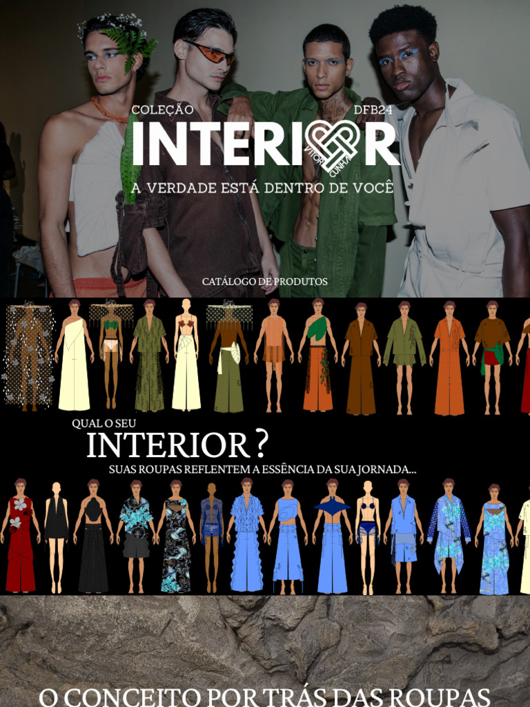 Coleção "Interior": Moda e Autoconhecimento | PDF | Crochê | Mar