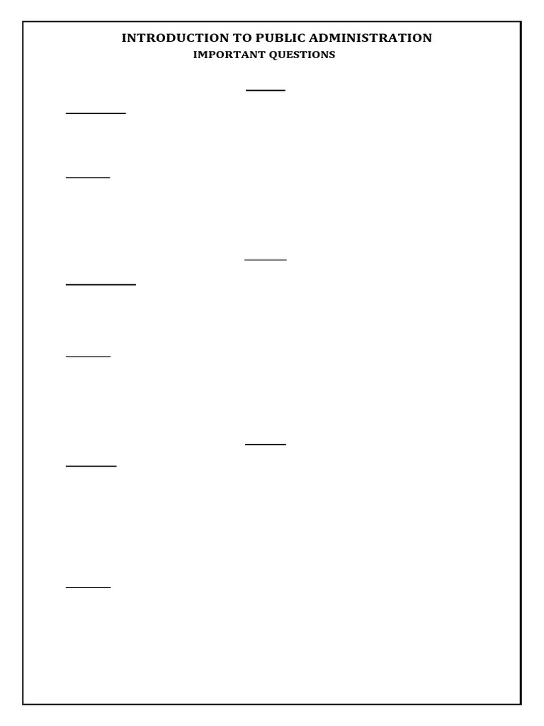 IPA Material With IMP Questions | PDF | Government