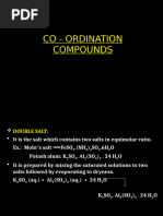Coordination Compounds PYQS | PDF | Coordination Complex | Ligand