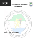 Public Service Job Application Form | PDF