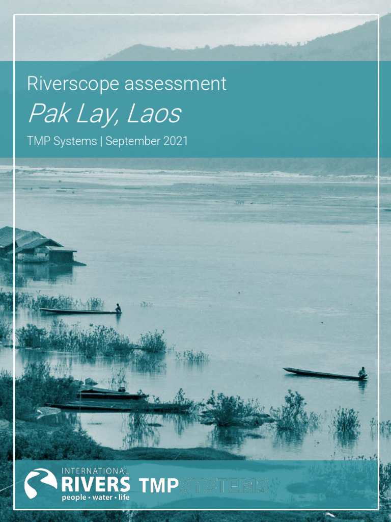 Pak Lay Dam Risk Assessment Report | PDF | Mekong | Hydroelectricity
