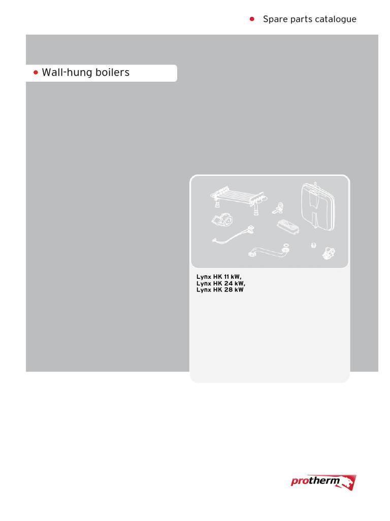 Katalog Rezervnih Delova Protherm Lynx 2428 658738 | PDF | Pipe (Fluid Conveyance) | Valve