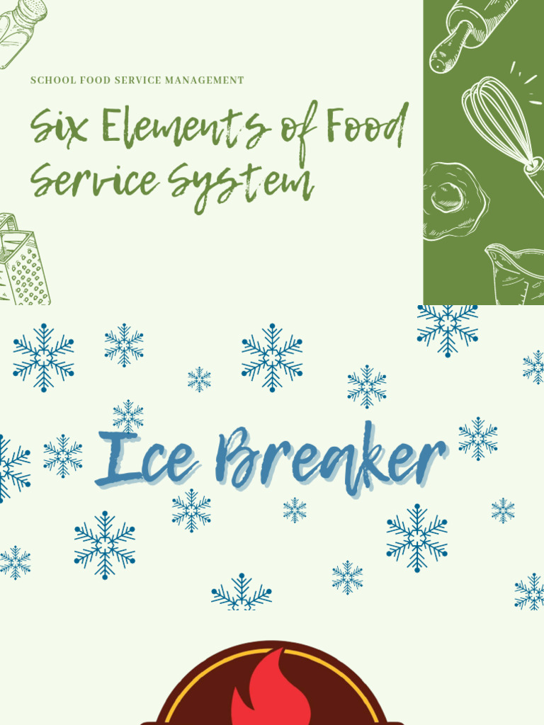 Six Elements of Food Service System | PDF | Foodservice | Feedback