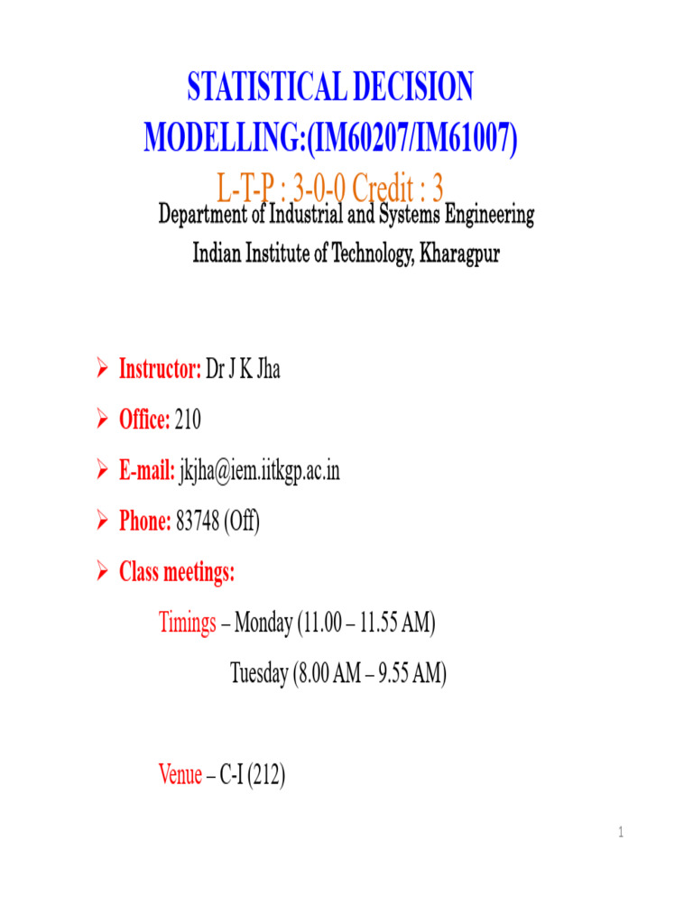 SDM 1 | PDF | Statistics | Statistical Inference