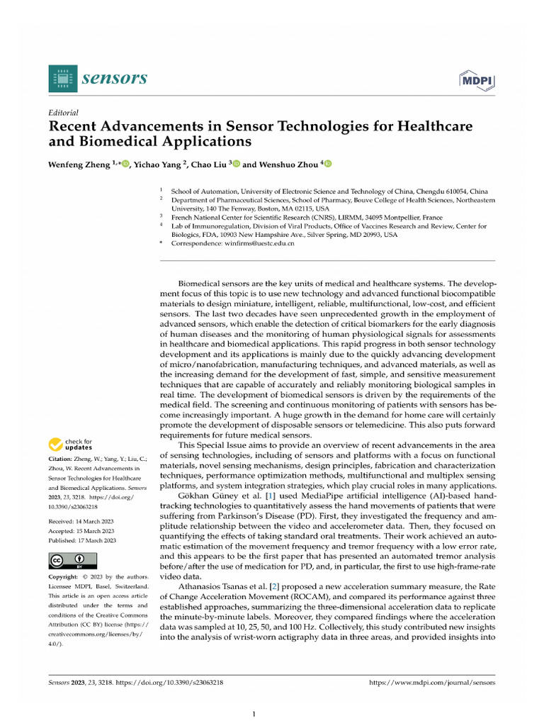 Sensors 23 03218 | PDF