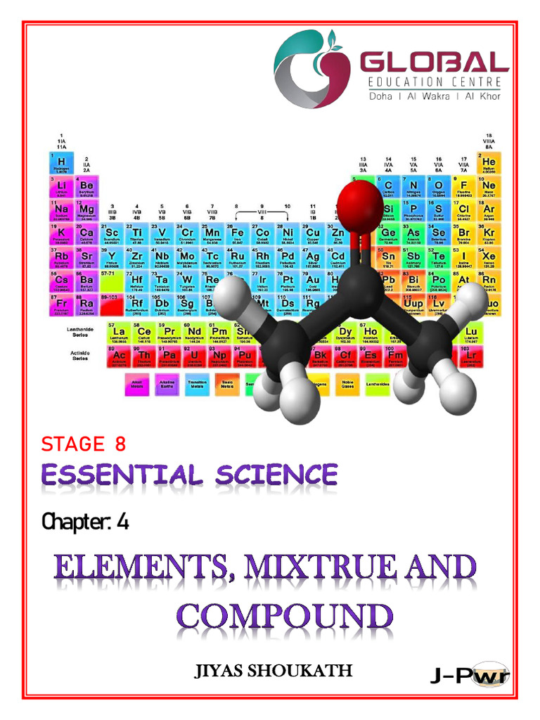 Element, Mixtures and Compound Notes | PDF | Chemical Substances | Sulfur