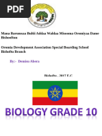 Introduction To Biology Full Notes | PDF | Biology | Organisms