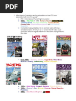 Paul Raymond Publications Overview | PDF | Magazines | Periodicals