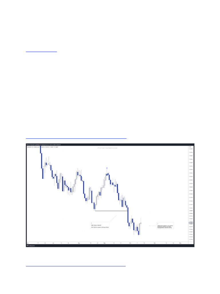 MTF Market Structure - Walkthrough Pt2 | PDF | Technology & Engineering