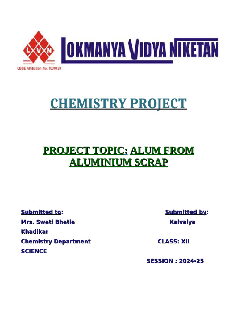 Project Front Page | PDF