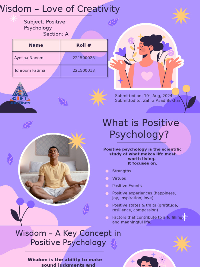 Transformative Wisdom in Positive Psychology | PDF | Positive ...