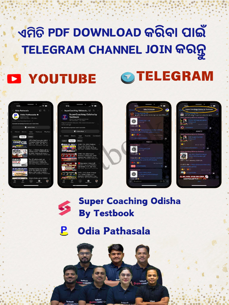 ODISHA RIVER SYSTEM THEORY + MCQs | PDF