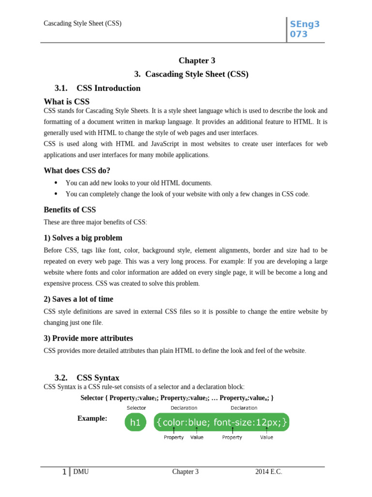 Web CH3 | PDF | Html Element | Html