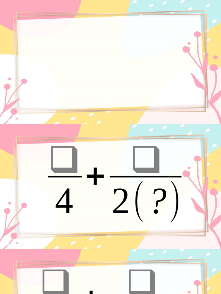 Q2 Lesson 8 Addition And Subtraction Of Rational Expressions With Unlike Denominator Pdf